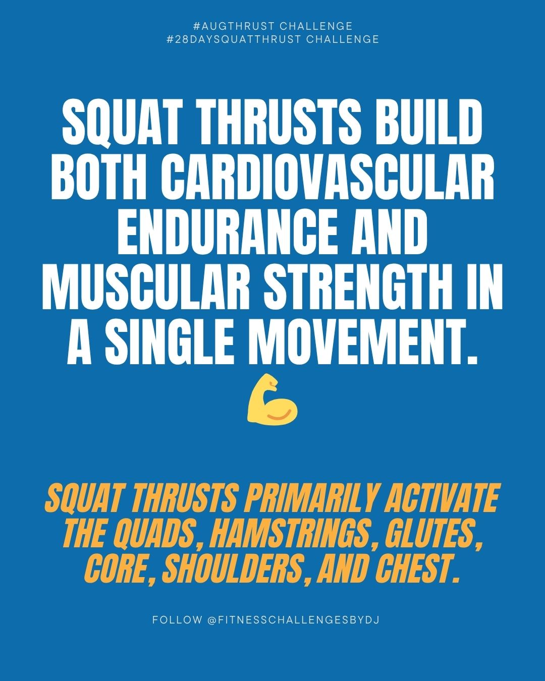 (1) Squat Thrusts build both cardiovascular endurance and muscular ...